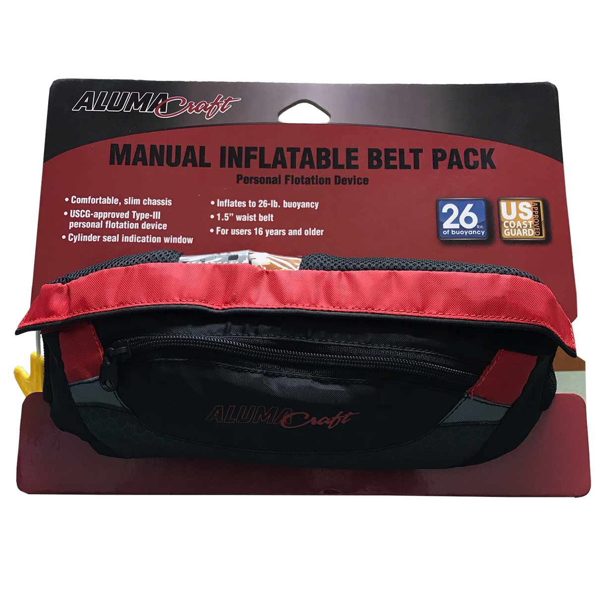 24g Manual Inflatable Belt Pack – Alumacraft Gear